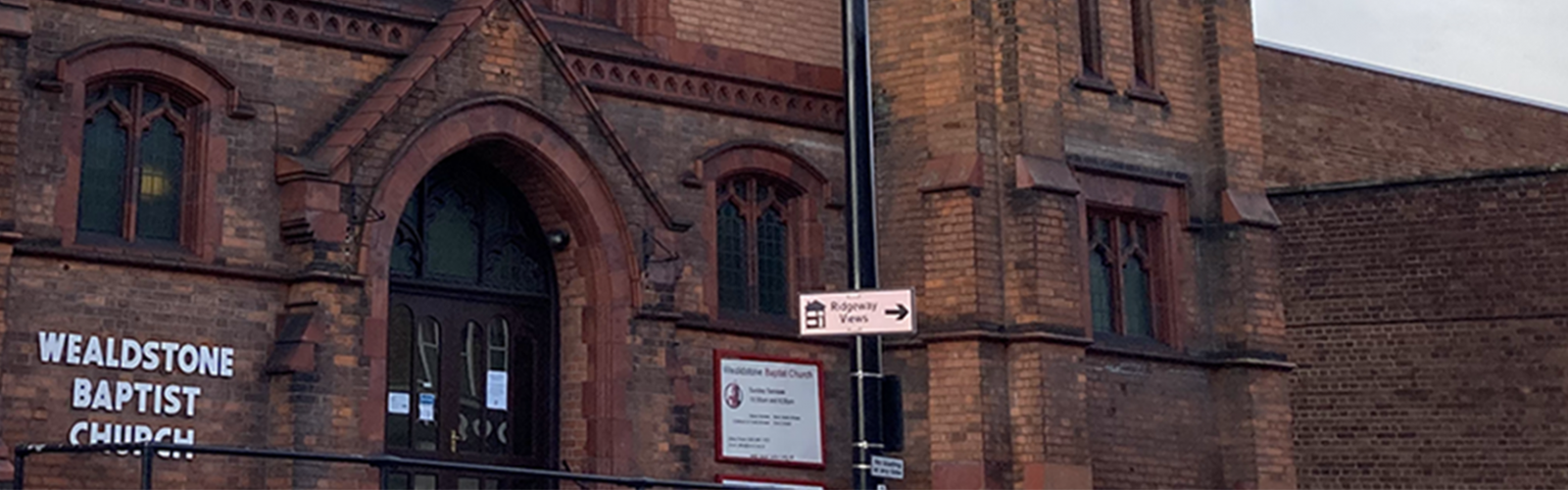 Our Minister – Wealdstone Baptist Church